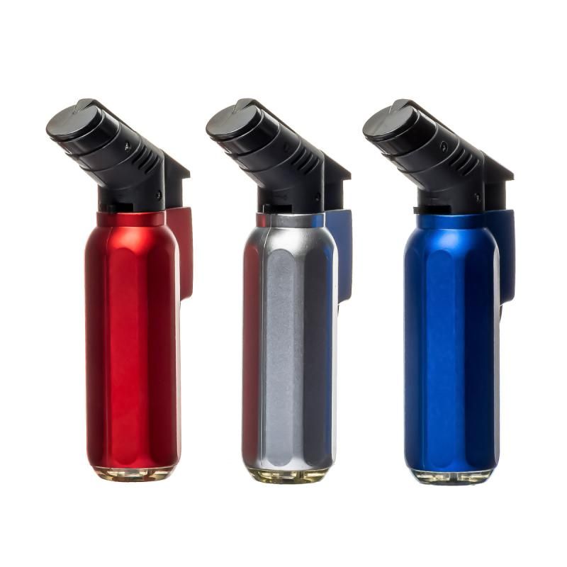 Горелка газовая карманная / Турбо зажигалка / Lighter (с крышкой ...